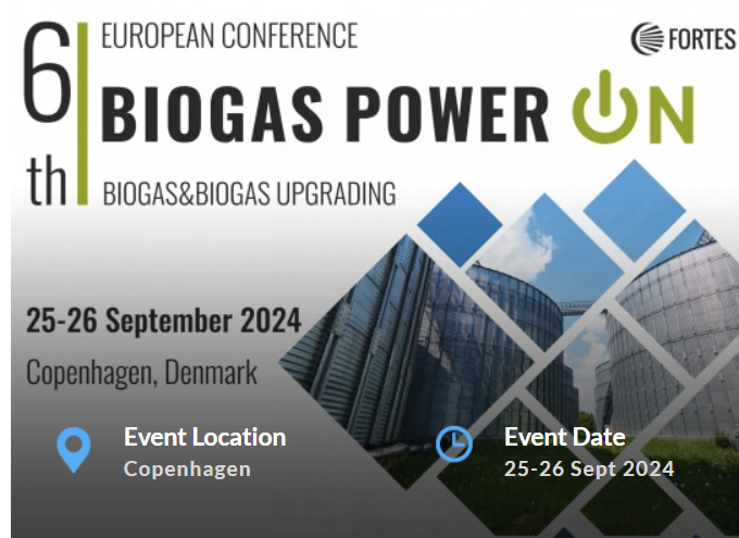 Advanced BioFuels USA – Biogas PowerON 2024 --- September 25-26, 2024 ...